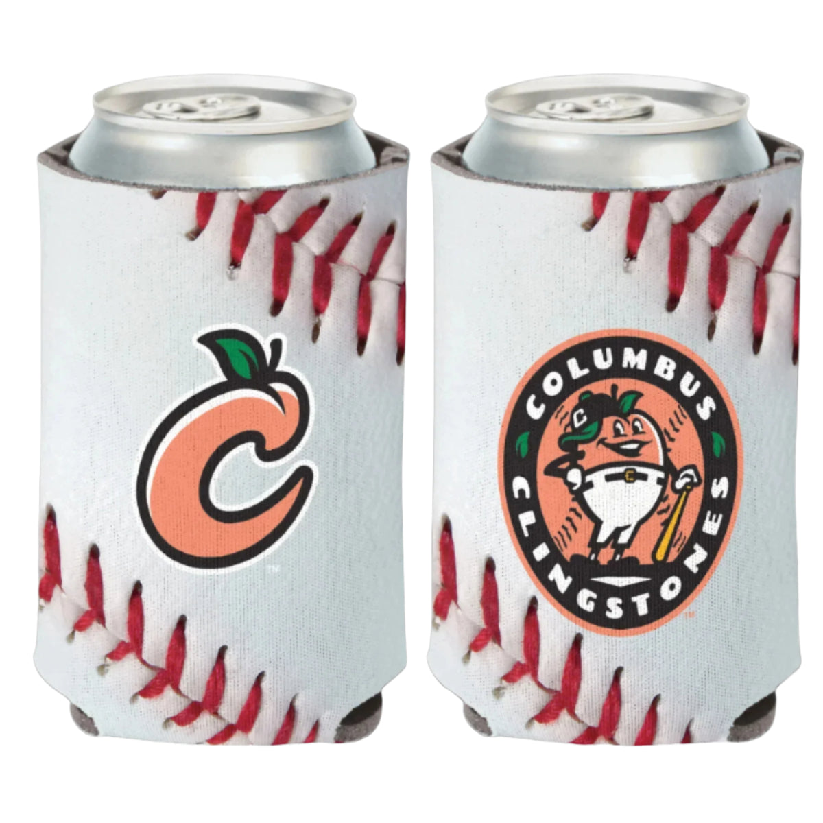 Baseball Can Koozie – Columbus Clingstones Official Store
