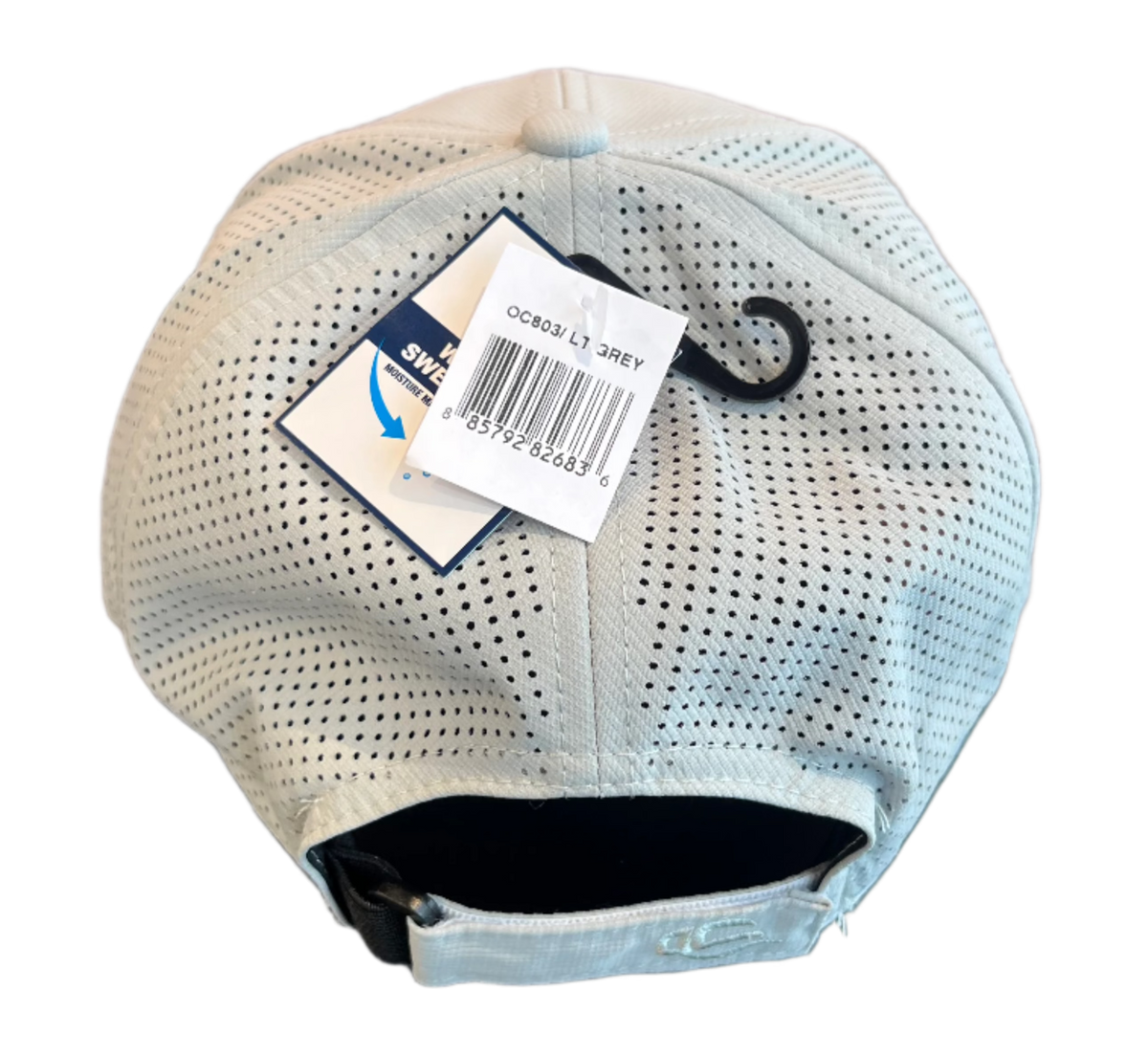 Light Grey Peach Head Velcro Hat – Columbus Clingstones Official Store